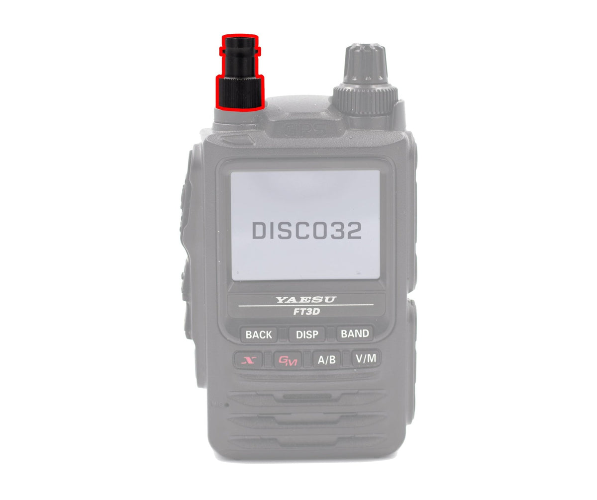 Black BNC Adapter (SMA M) – DISCO32